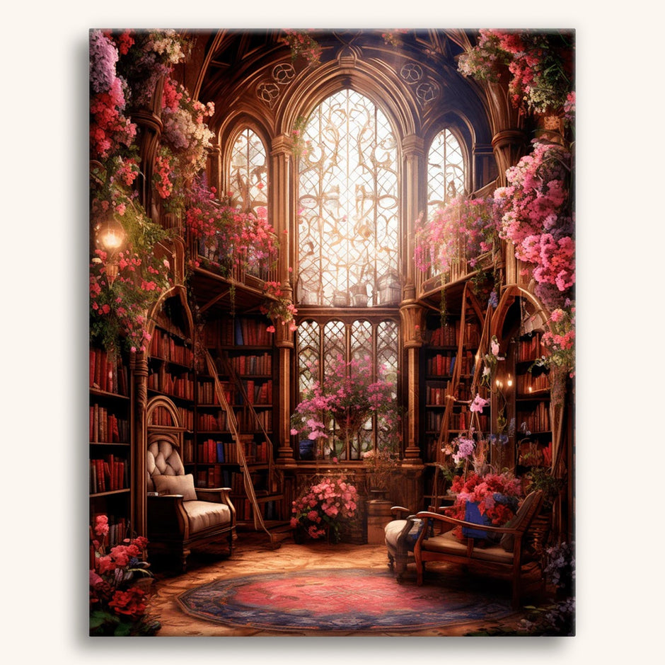 Enchanted Floral Library – Mystery Color