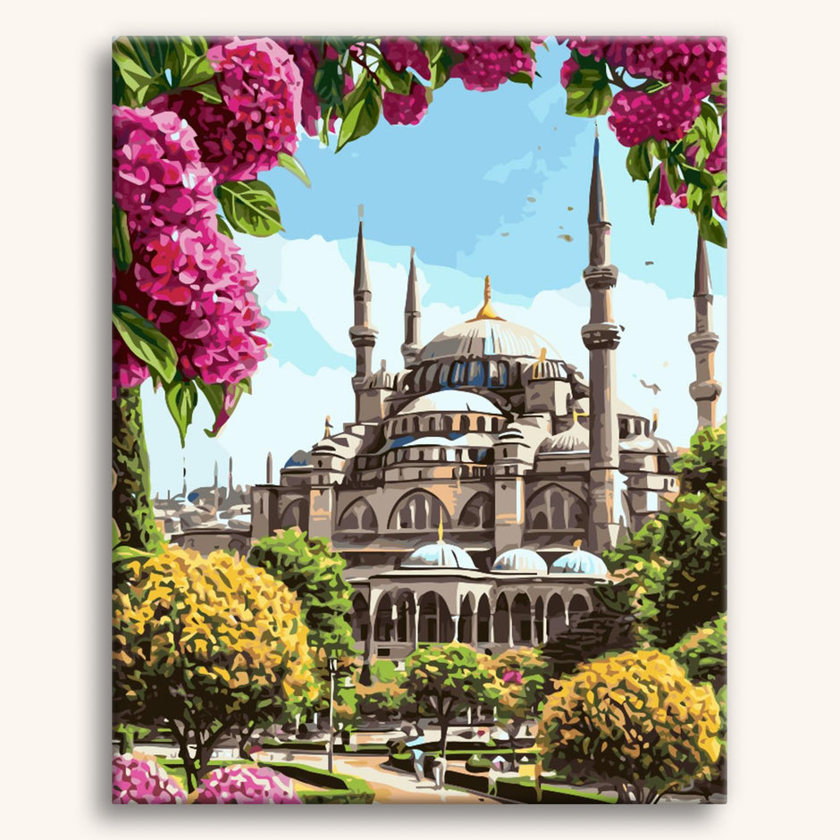 Islamic Paint By Numbers Kits – Arabic Calligraphy & Mosque Art Sets ...