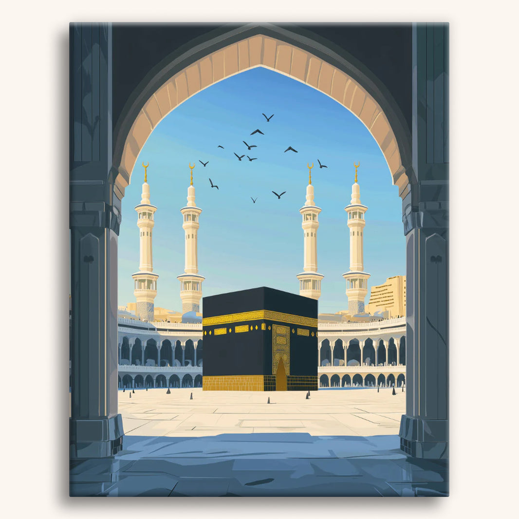 Islamic Paint By Numbers Kits – Arabic Calligraphy & Mosque Art Sets ...