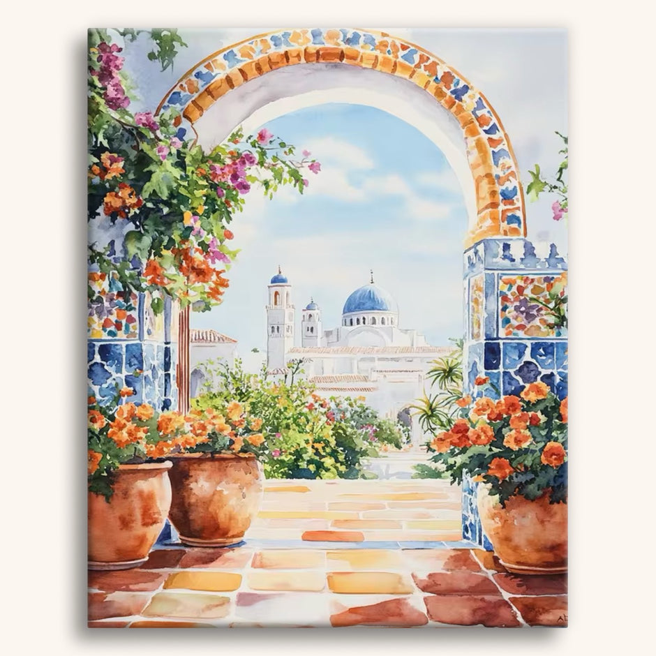 Islamic Paint By Numbers Kits – Arabic Calligraphy & Mosque Art Sets ...